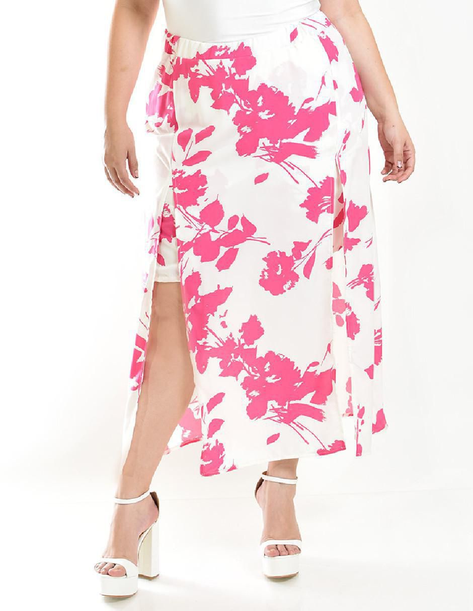 Falda short Roman Fashion a la cintura